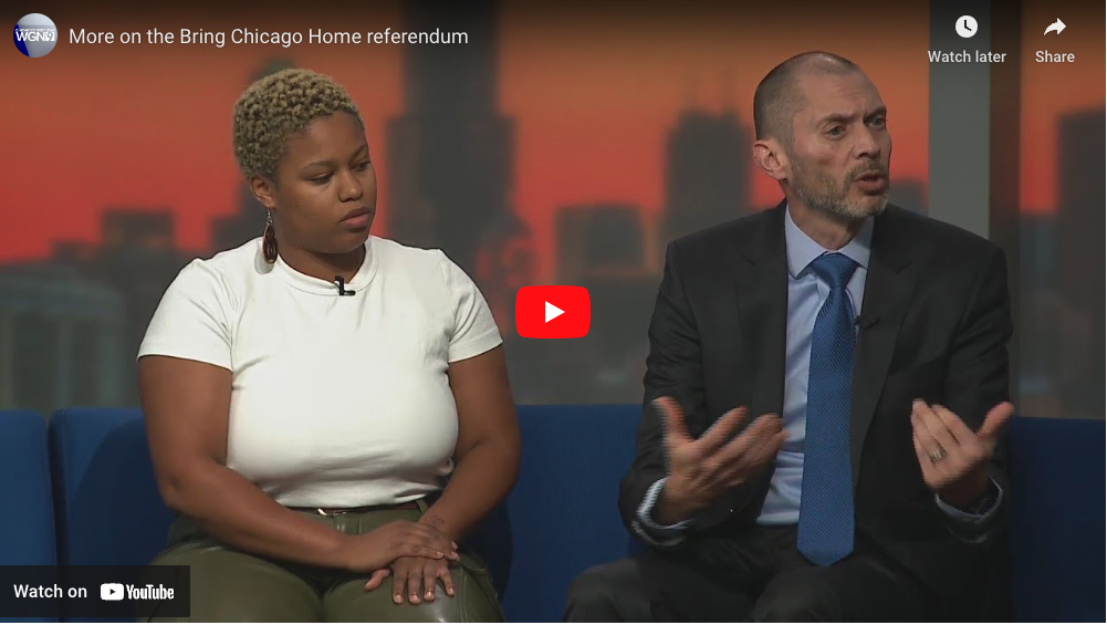 WGN: More on the Bring Chicago Home referendum - Chicago Coalition to ...